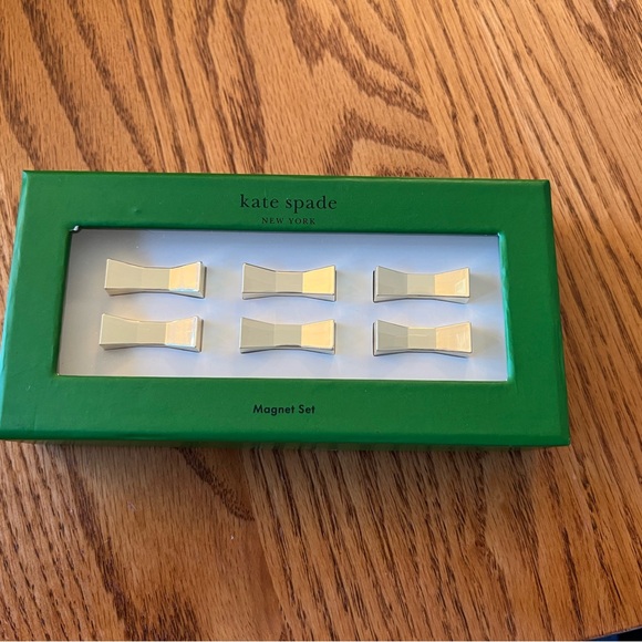 kate spade | Office | Nib Kate Spade Bow Lovely Magnets | Poshmark